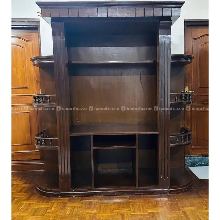 Buy second hand Pure wood Tv Rack Tv Cabinet in All Core Kathmandu Kathmandu at Rs. 17500 now on Hamrobazar
